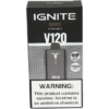 Ignite V120 Black – 12000 Puffs – Coffee - Mundo Vape